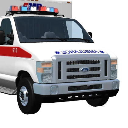 American Medical Response Paramedic Ambulance