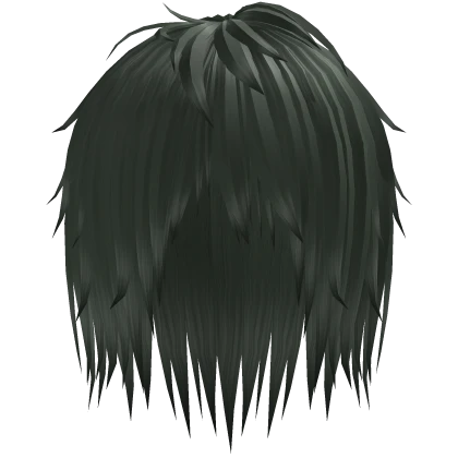 Heavy Green Messy Vkei Horror Punk Hairstyle | Roblox Item - Rolimon's