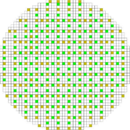 Chernobyl Unit 2 Core Map