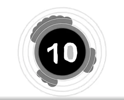 Bubble Countdown Timer