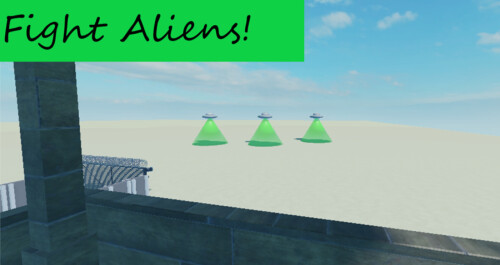 Militar VS Aliens *Atualização da Loja* - Roblox