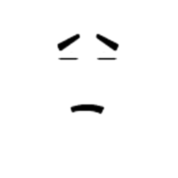 "Sleeping Sadly V2" Face