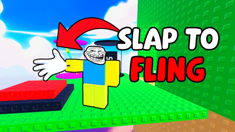 藍 Fling Others Tower - Roblox