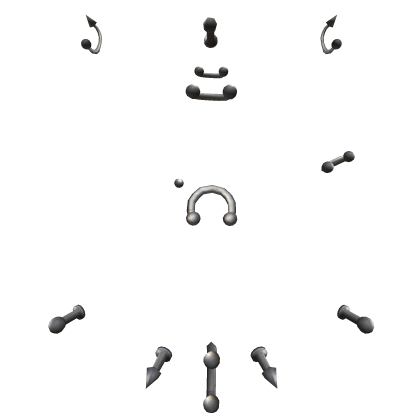 Conjunto de Piercing Extremo - Roblox