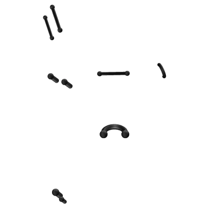 punk vkei piercing set | Roblox Item - Rolimon's