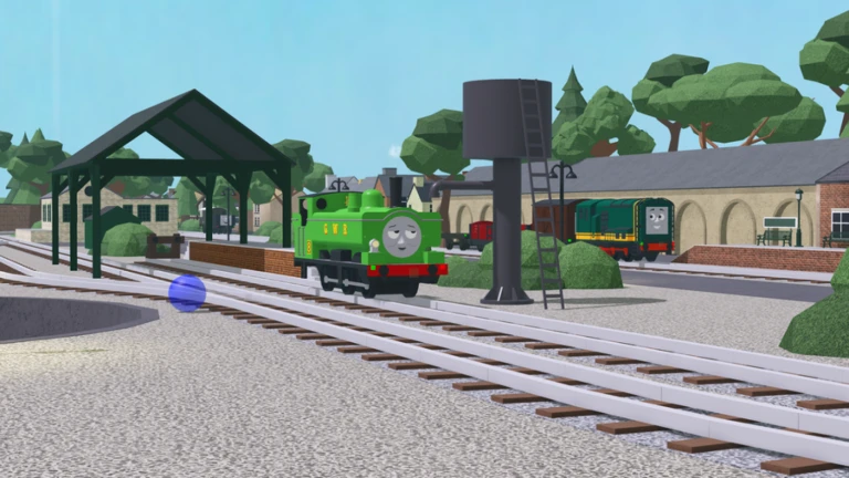 Tren azul con amigos: ¡Únete a Thomas! - Roblox