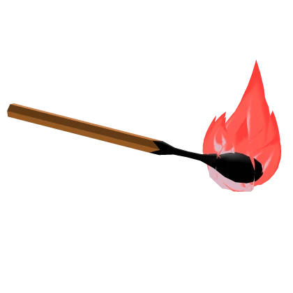 Light Red Flame Match Stick | Roblox Item - Rolimon's