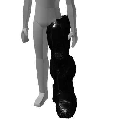 Black Robot - Left Leg | Roblox Item - Rolimon's