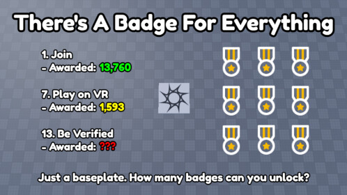 C'è un distintivo per ogni cosa - Roblox