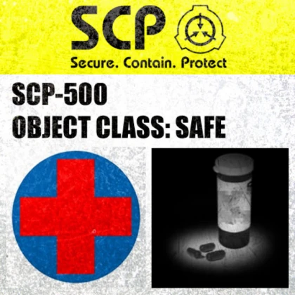 SCP-500 Label