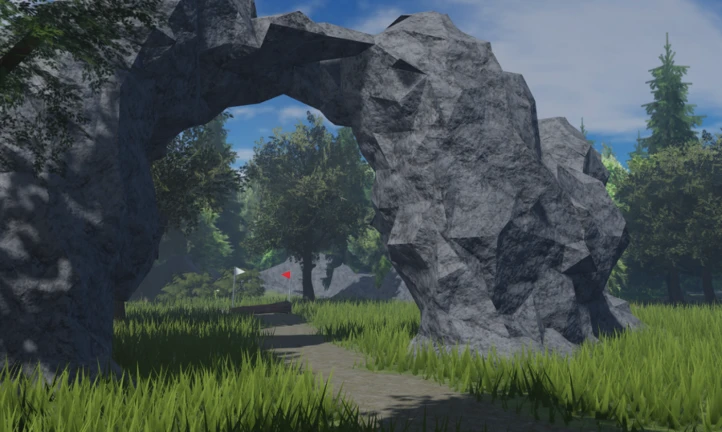 오크 우드 승마대 - 버전 1 (OG) - Roblox