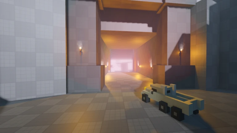 Coche Voxel - Roblox