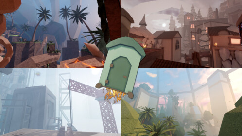 El agua y la lava escapan Central Mass Array - Roblox