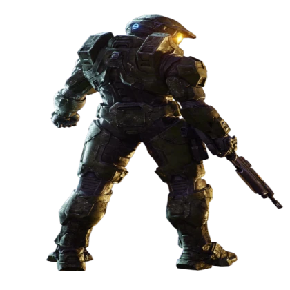 Master Chief back facing