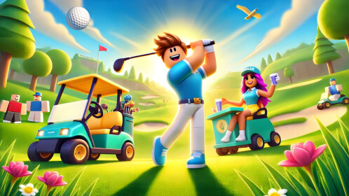 ⛳ Roblox Golf [NOVO MINI GOLFE] - Roblox