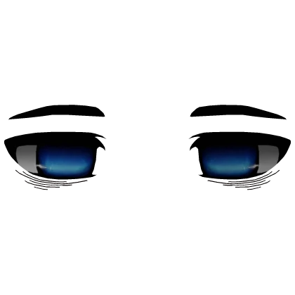 x_x // dull blue anime eyes | Roblox Item - Rolimon's