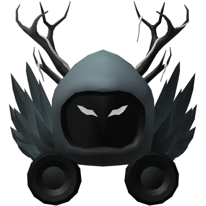 (🦇) Black Deadly Dominus Antler ASH Glare | Roblox Item - Rolimon's