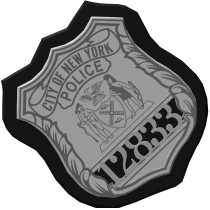 Realistic NYPD Officer Badge Plain Clothes | Roblox Item - Rolimon's