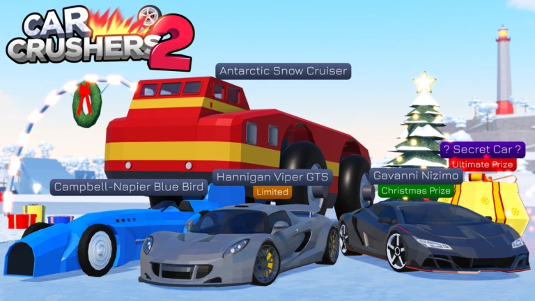 [New Cars! ] Car Crushers 2 - Physics Simulation - Roblox