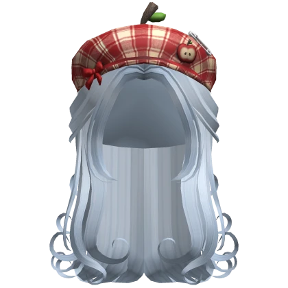 sky blue igari hair w beret | Roblox Item - Rolimon's