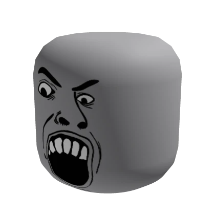 Screaming Angry Soyjack Face - Dynamic Head | Roblox Item - Rolimon's