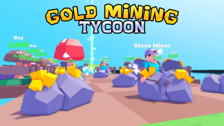 Tycoon de Minería de Oro - Roblox
