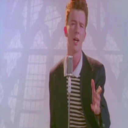 Rick roll your friends with this