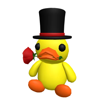Dapper Duck Plush Pal 🌹 | Roblox Item - Rolimon's