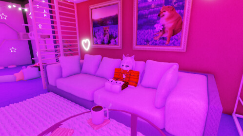 [AI ️] Xem TV với neko - Roblox