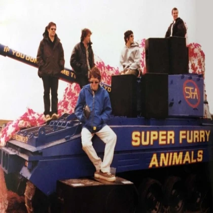 Super Furry Animals Poster SFA
