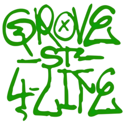 Grove Street Graffiti No Background