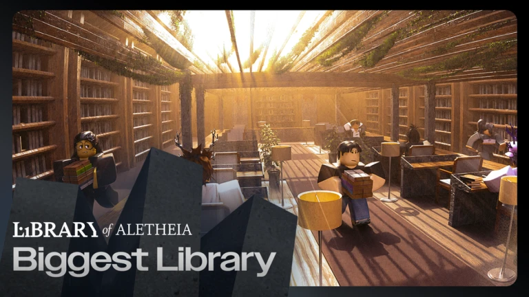 UPD!! ¡Escribe libros! Biblioteca de Aletheia - Roblox