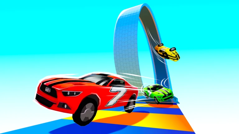 🔥[RACE] Epic Car Stunt Race Obby | ROBLOX