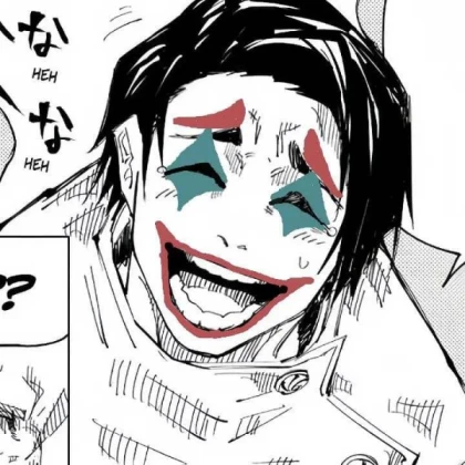 Yuta dressed a carnival clown