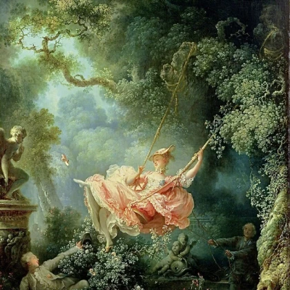 Vintage French art bww museum gallery hotel