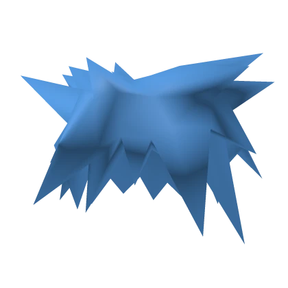 light blue epic messy spiky swag hair | Roblox Item - Rolimon's