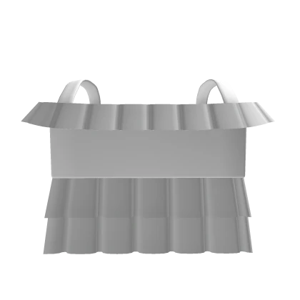 cute white off shoulder ruffled dress (3.0) | Roblox Item - Rolimon's