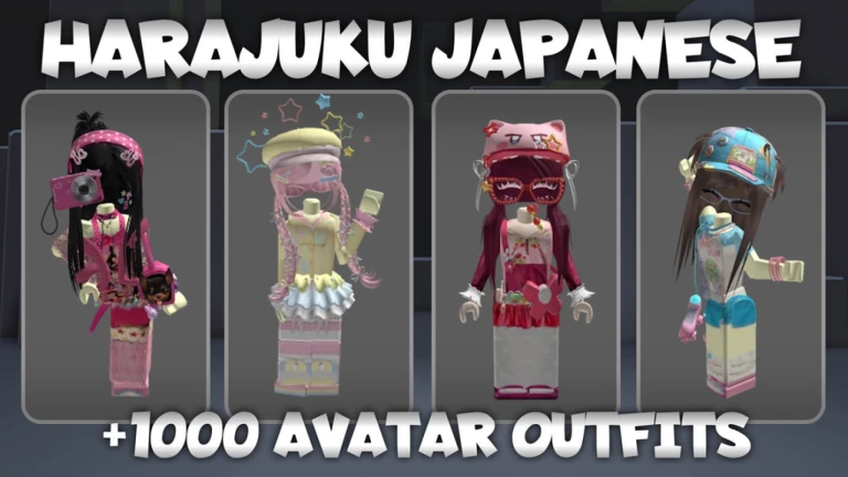 [NUEVO! ] ¡1000+ Trajes de Harajuku! - Roblox