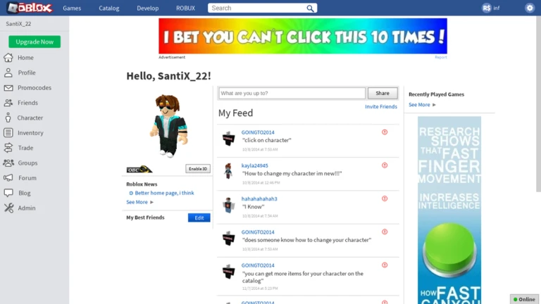 Llegando a 2014 - Roblox