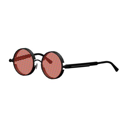 Transparent Red Lens Glasses | Roblox Item - Rolimon's