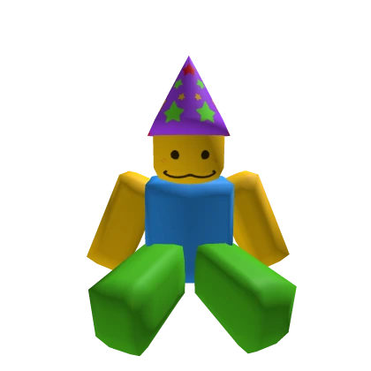 Noob de hombro de fiesta - Derecha - Roblox