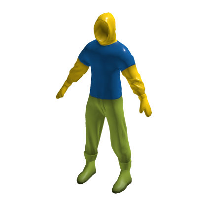 Noob Hazmat Science Suit ☢️ - Roblox
