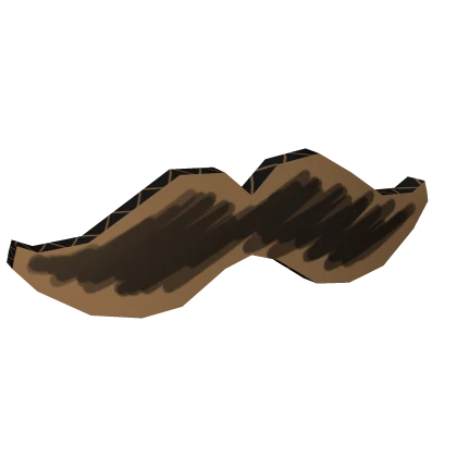 cardboard mustache | Roblox Item - Rolimon's
