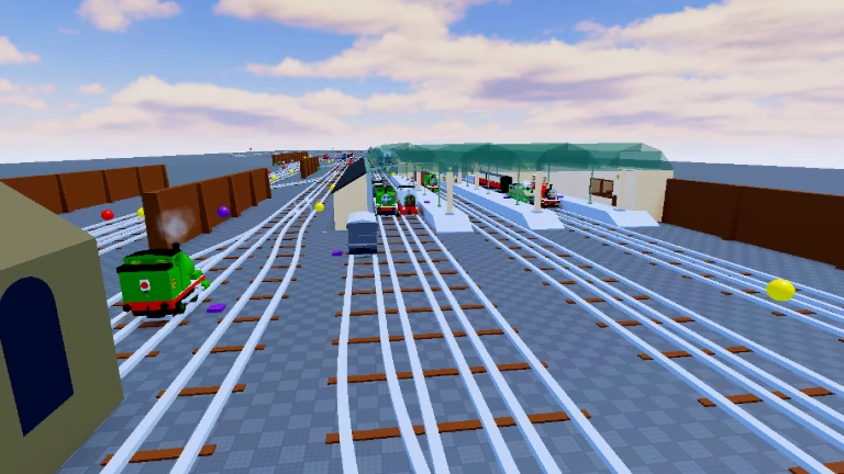 * MONTAÑA AZUL! * Ferrocarril de Sodor BETA - Roblox
