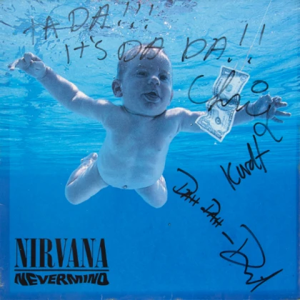 signed nevermind nirvana