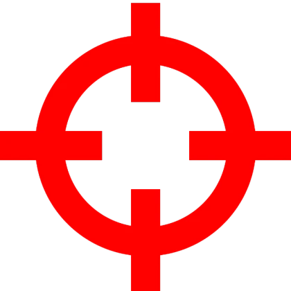 Crosshair (Red) Aim Cursor