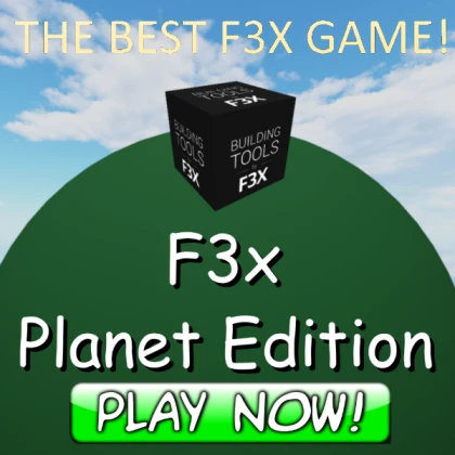 Decal AD for "F3x Planet Edition"