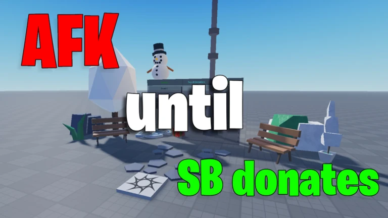 AFK hasta que alguien done 10K - Roblox