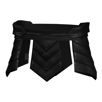 Black Fallen Knight Waist - Roblox