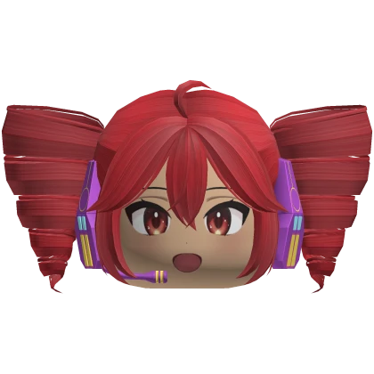 Kasane Teto Happy Headphones | Roblox Item - Rolimon's